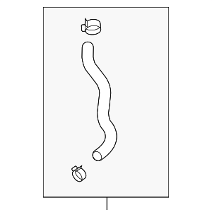 2016-2020 Kia Sorento Lower Hose 25410-C5800 | TascaParts.com