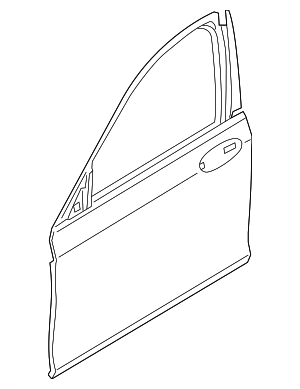 41007408961 - 2017-2022 BMW Door Shell (41-00-7-408-961) | BMW of South ...