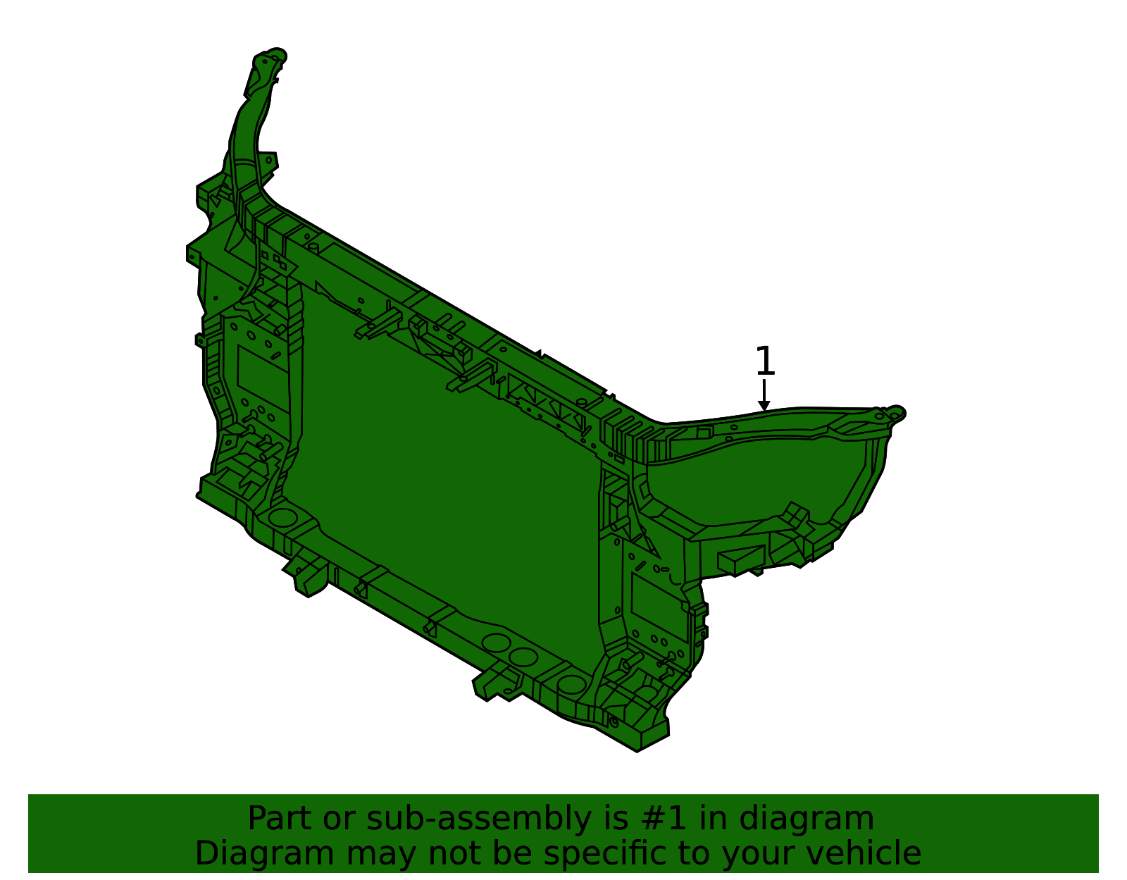 2025 Kia Carnival Radiator Support Panel 64101-R0200 | QuirkParts