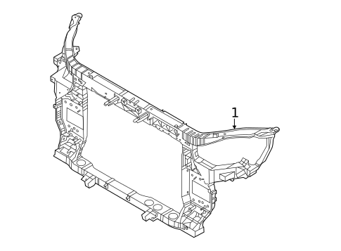 Radiator Support for 2023 Kia Carnival | TascaParts.com
