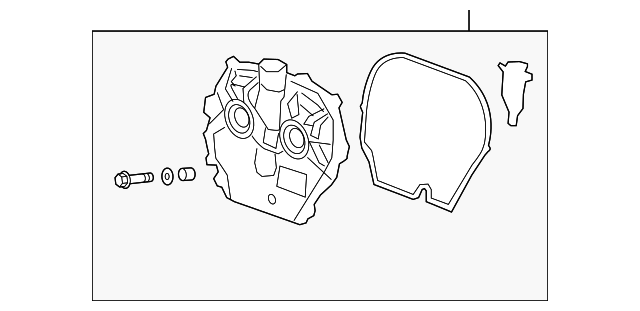 2019-2021 GM Upper Timing Cover 55506817 | GMPartsDirect.com