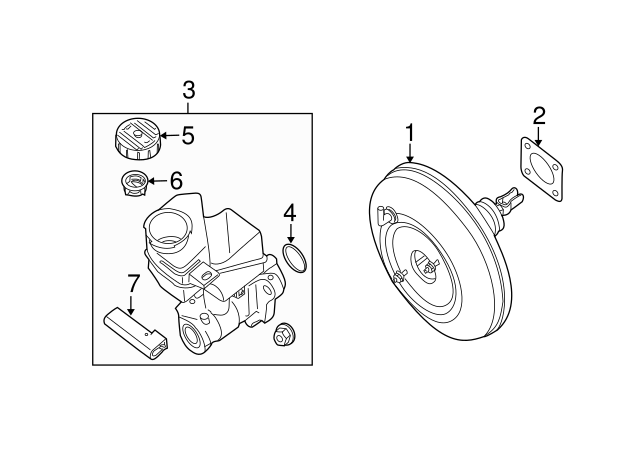 2007-2011 Nissan Altima Master Cylinder 46010-JA00A | QuirkParts