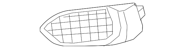 71103-T5R-A50 - Outer Grille 2018-2020 Honda Fit | Honda Parts HQ