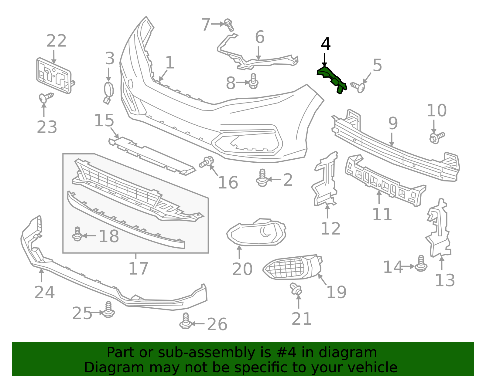 OEM 2015-2020 Honda Fit Side Retainer 71198-T5A-000 | Honda Automotive ...