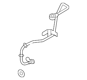 2009-2018 Volkswagen Turbocharger Oil Line 06H-145-735-G | vwpartscente