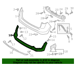 Genuine OEM Lower Cover Part# 86612-D3510 Fits 2019-2021 Hyundai Tucson ...