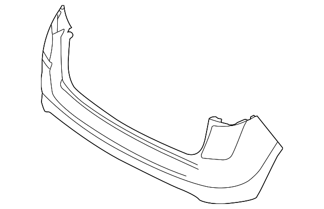 86611-D3500 - Bumper Cover - 2019-2021 Hyundai Tucson | World OEM Parts ...