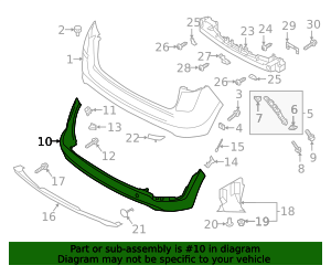 2019-2021 Hyundai Tucson Bumper Cover 86511-D3500 | OEM Parts Online