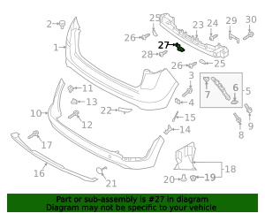 2016-2021 Hyundai Tucson Center Bracket 86635-D3100 | QuirkParts
