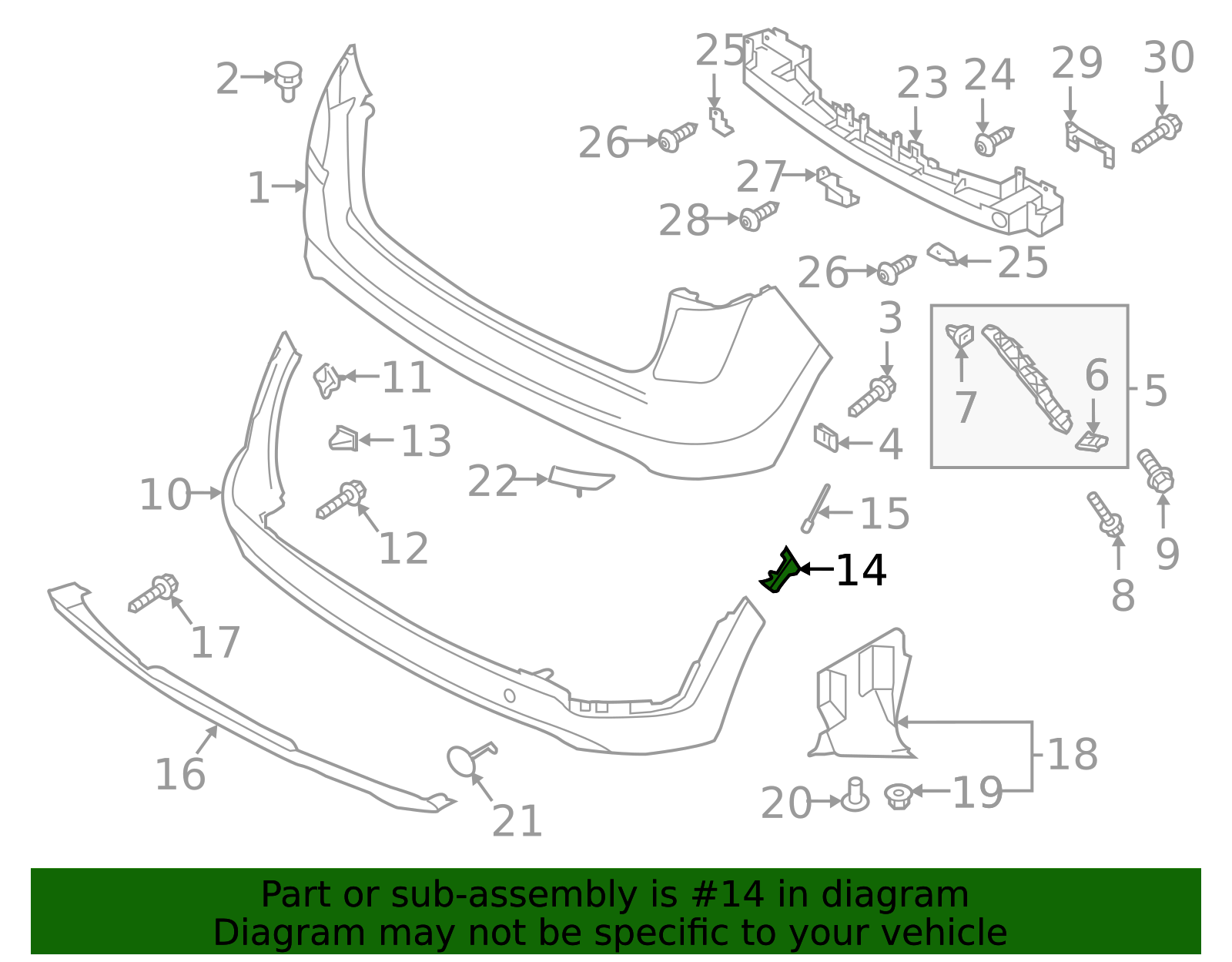 2019-2021 Hyundai Tucson Lower Bracket 86677-D3500 | Hyundai Wholesale ...
