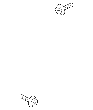 90080-15077 - Bumper Cover Screw - 2000-2023 Toyota | OEM Genuine ...