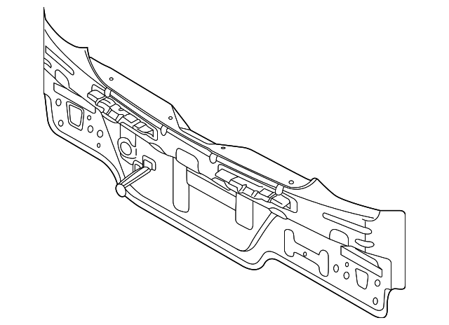 69100-H9200 - Rear Body Panel 2018-2023 Kia Rio | Kia.Parts Store
