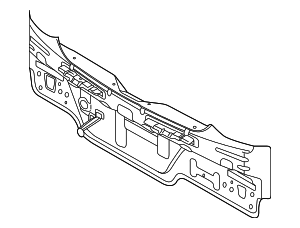 69100-H9200 - Rear Body Panel 2018-2023 Kia Rio | Kia.Parts Store