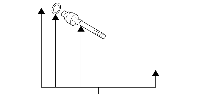 2013-2020 Nissan 370Z Inner Tie Rod D8EB1JL06A | Retail Performance ...
