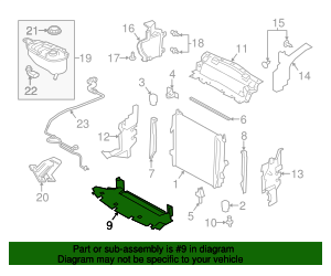 2014-2020 Jaguar F-Type Lower Shield T2R17062 | OEM Parts Online