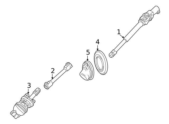84444692 GM Upper Intermediate Steering Shaft | GM Parts Store