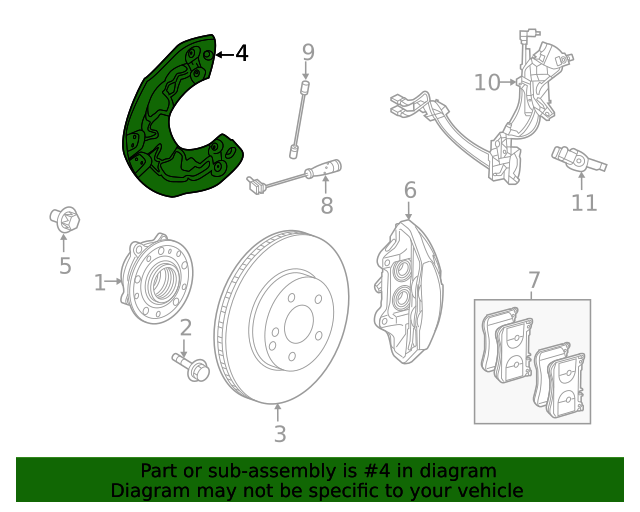 223-421-16-00 - Splash Shield 2021-2023 Mercedes-Benz | Mercedes-Benz ...
