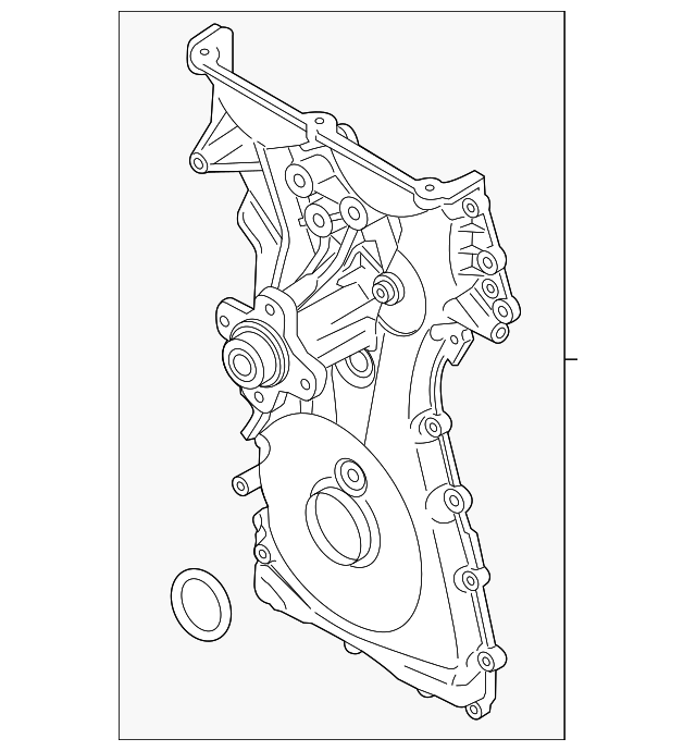 2019-2023 Ford Ranger Timing Cover KB3Z-6019-C | Ford OEM Parts Online