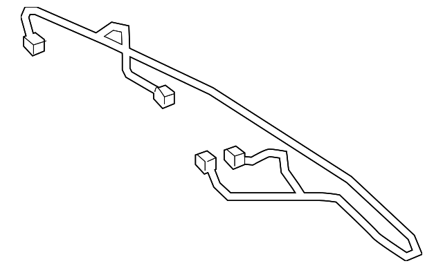 2013-2016 Land Rover Range Rover Wire Harness LR040371 | JaguarParts.com