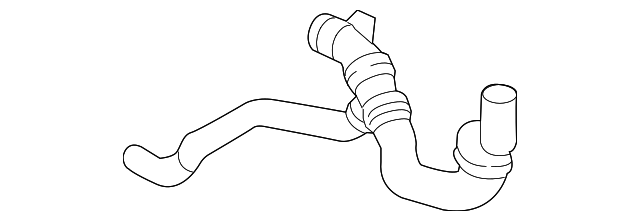 2013-2018 Audi Hose Assembly 4G0-122-109-M | OEM Parts Online