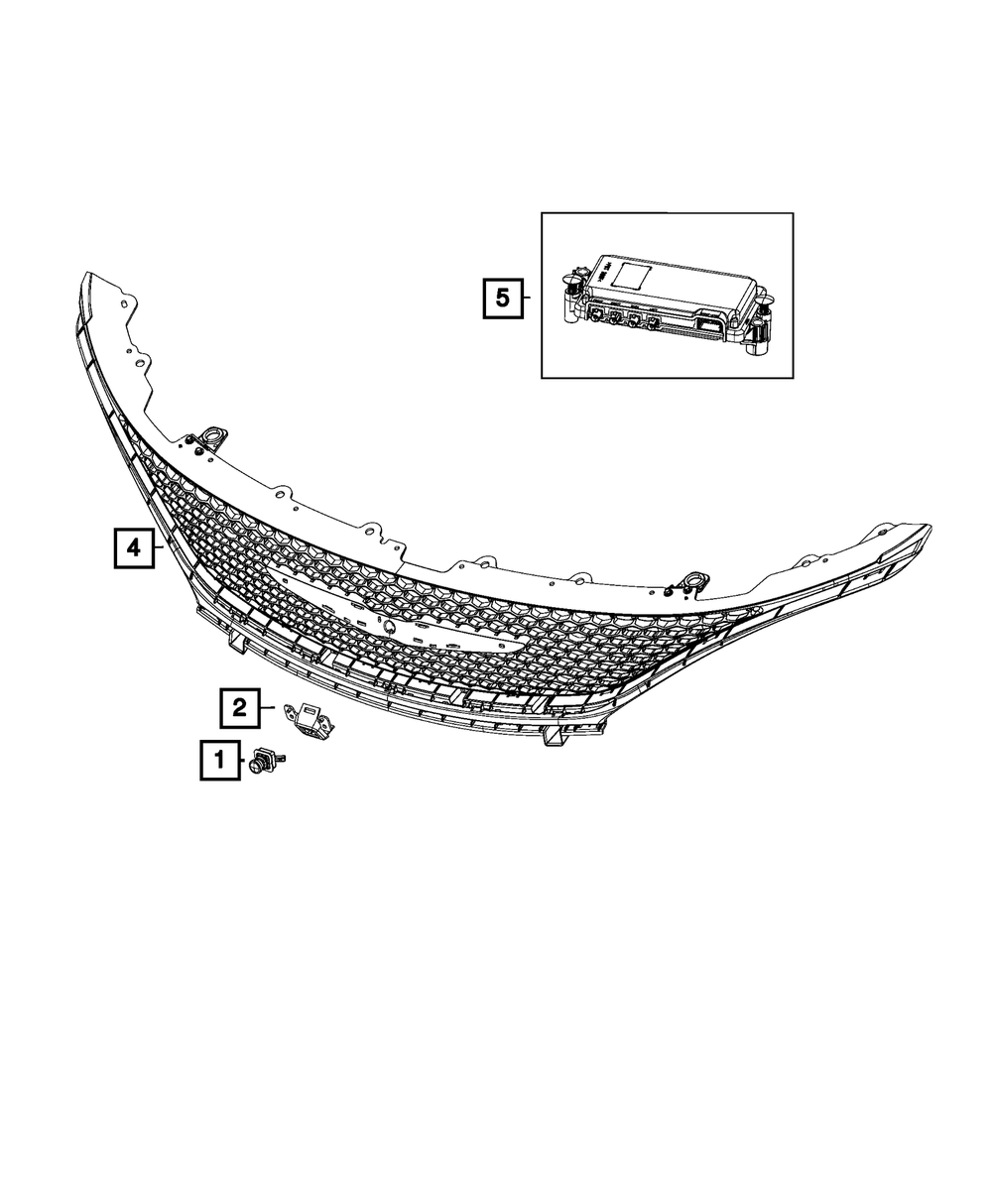 56029920AB - Forward Facing Camera Module 2021 Chrysler | Big 3 Auto Parts