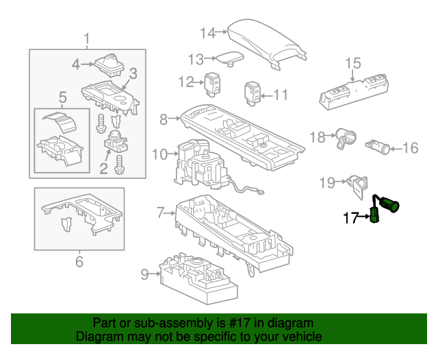 2010-2019 Lexus Power Outlet 85530-48080-C0 | OEM Parts Online