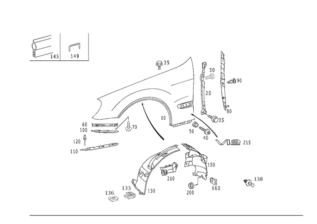 009-988-54-78 - Clamp 2000-2006 Mercedes-Benz | Mercedes-Benz USA Parts