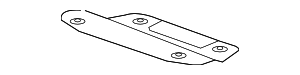 20907415 - Exhaust Muffler Shield 2010-2016 Cadillac SRX ...