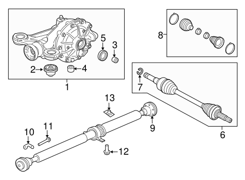 Differential for 2016 Jaguar F-Type | OEM Parts Online