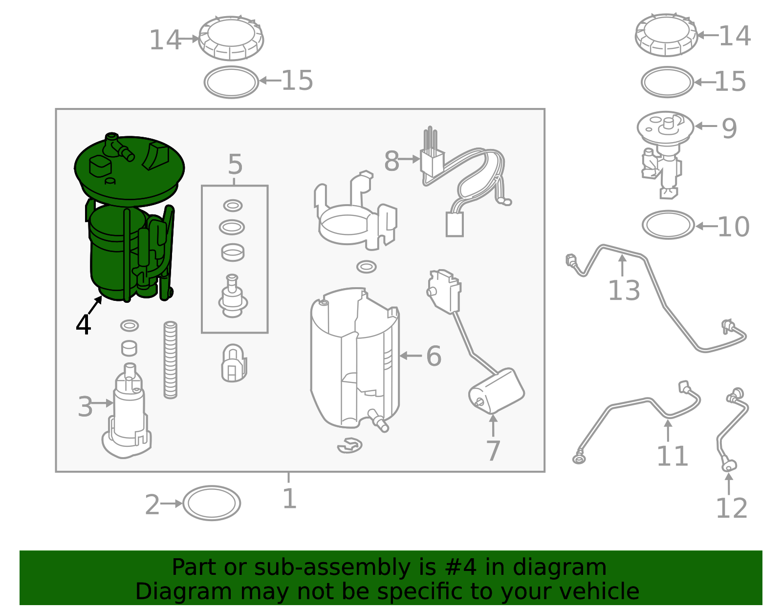 2019-2025 Subaru 2019-2024 Subaru - Fuel Filter 42052XC12A | Subaru ...