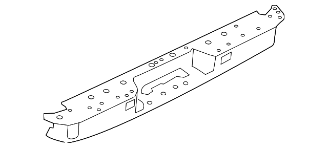 85030-EZ30C - Rear Bumper 2016-2021 Nissan | Nissan Parts & Accessories ...