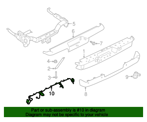 2017-2018 Nissan Wire Harness 24015-9FS2A | OEM Parts Online