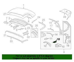 1997-2004 Porsche Boxster Lever 986-561-346-00 | AutoNationParts.com