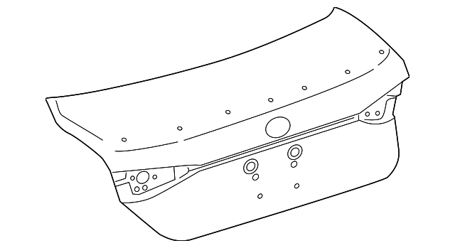 2019-2022 Toyota Avalon Trunk Lid 64401-07220 | Toyota Parts Center