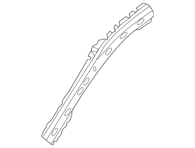 2011-2017 Nissan Quest Windshield Pillar Reinforced 76214-1JA0A ...