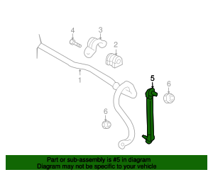 2007-2019 Nissan Stabilizer Link 54618-JX00A | OEM Parts Online