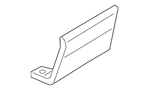2018-2023 Land Rover Range Rover Velar Lower Molding LR123093 | Land ...