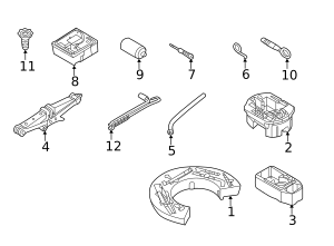 2022-2023 Volkswagen Tow Hook 5NA-805-615 | AutoNationParts.com
