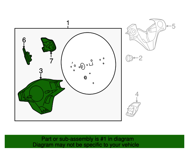 45100-0R080-C0 - Steering Wheel - 2016-2018 Toyota RAV4 | OEM Genuine ...