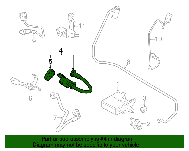 2007-2016 Mini Fuel Tank Vent Hose 13-90-7-624-538 | Mini Parts Direct