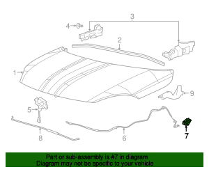 2013-2023 Mopar Inside Release Handle 68085761AB | TascaParts.com