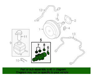 34-33-6-796-729 - Master Cylinder - 2011-2019 BMW | BMW Parts Exchange