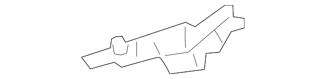 2019-2023 Toyota Apron Reinforced 55705-0R050 | Toyota Parts Center