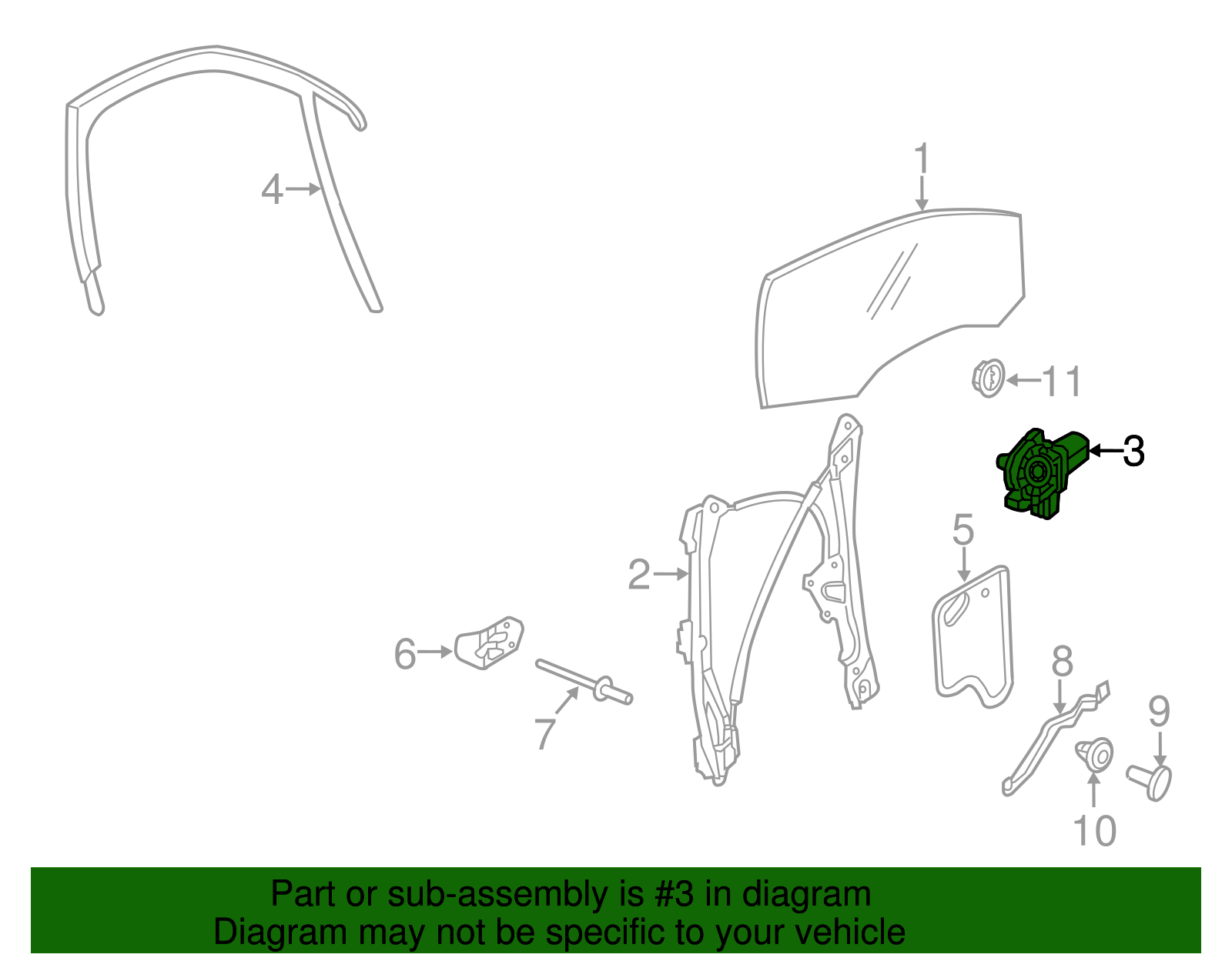 561-959-701-C-Z08 - High-Quality Power Window Motor for 2016-2018 ...