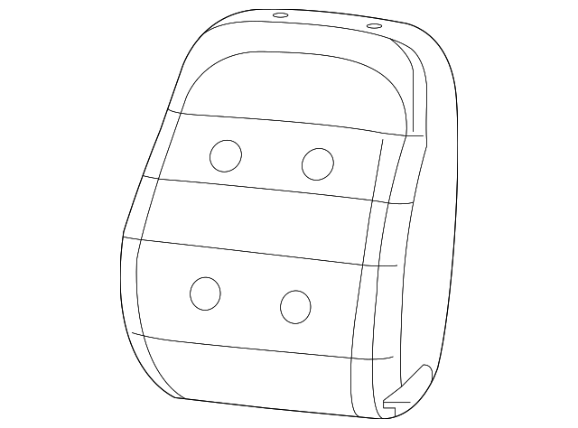 2014-2023 Ram Foam 68234707aa | TascaParts.com