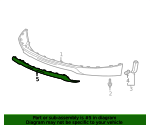 2020-2024 Cadillac XT5 (Replaces 84361212) Silver Front Bumper Fascia ...