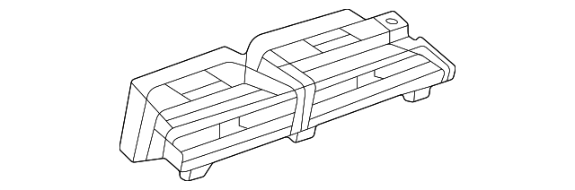 2021-2024 GMC Black Instrument Panel Center Air Outlet 85158291 GM ...