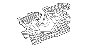 2021-2022 GMC Windshield Defroster Outlet Duct 84692399 | GMPartsDirect.com