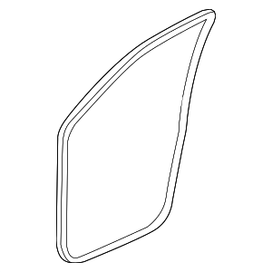 72355-SZA-A01ZB - Front Weather-Strip 2009 Honda Pilot | Honda Parts Online