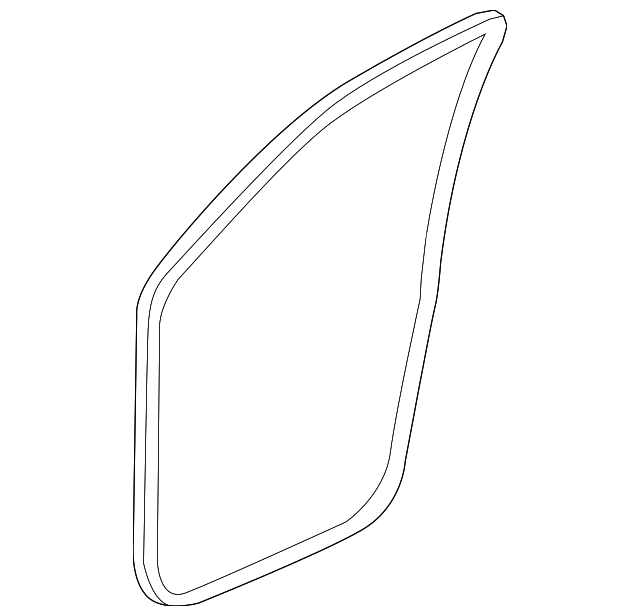 72355-SZA-A01ZB - Front Weather-Strip 2009 Honda Pilot | Honda Parts Online